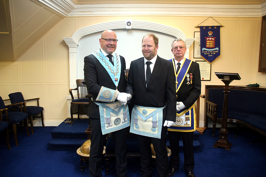Bro Daniel Crowther, like father, like son | Royal Lancashire Lodge